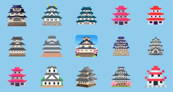 🏯 Japanese Castle Emoji